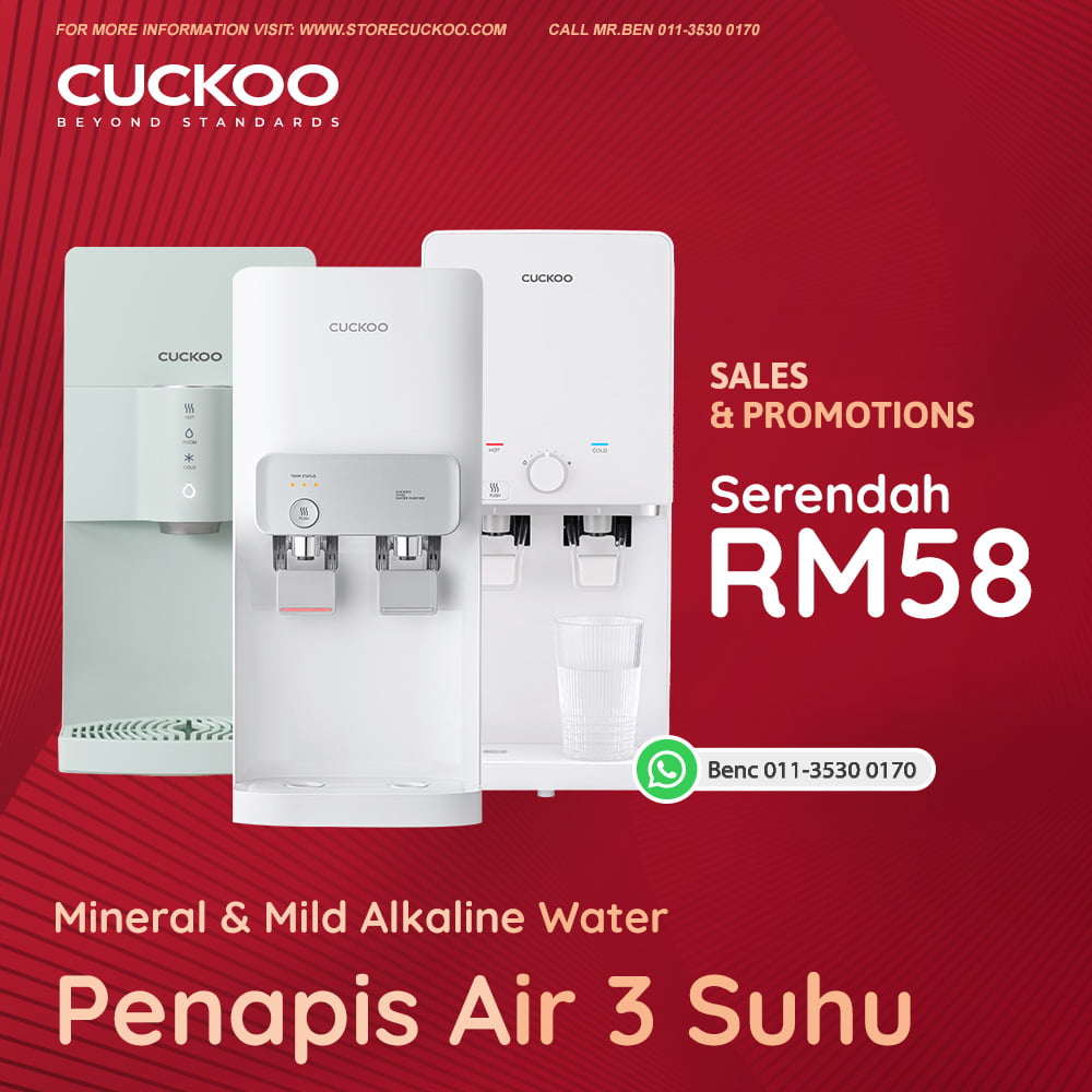 Purchase Cuckoo Water Purifier in Selangor - Store Cuckoo